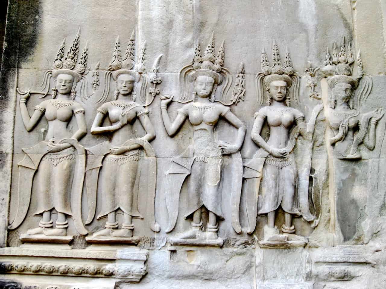 Touring the ancient Angkor Wat temples in Cambodia