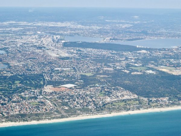 Aerial view of Perth, Western Australia | Velvet Escape
