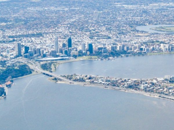 Aerial view of Perth, Western Australia | Velvet Escape