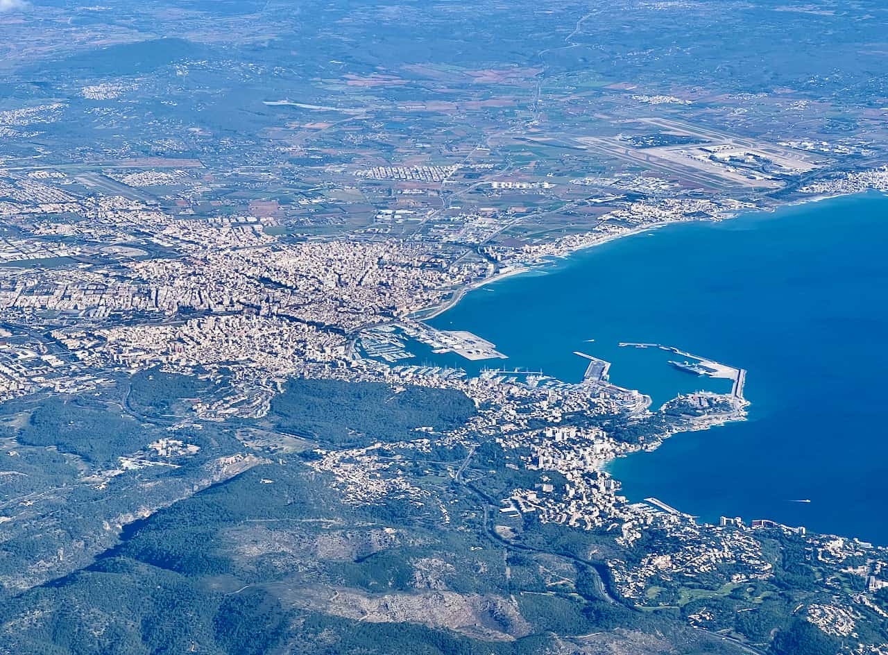 Plane Views: Mallorca, Spain