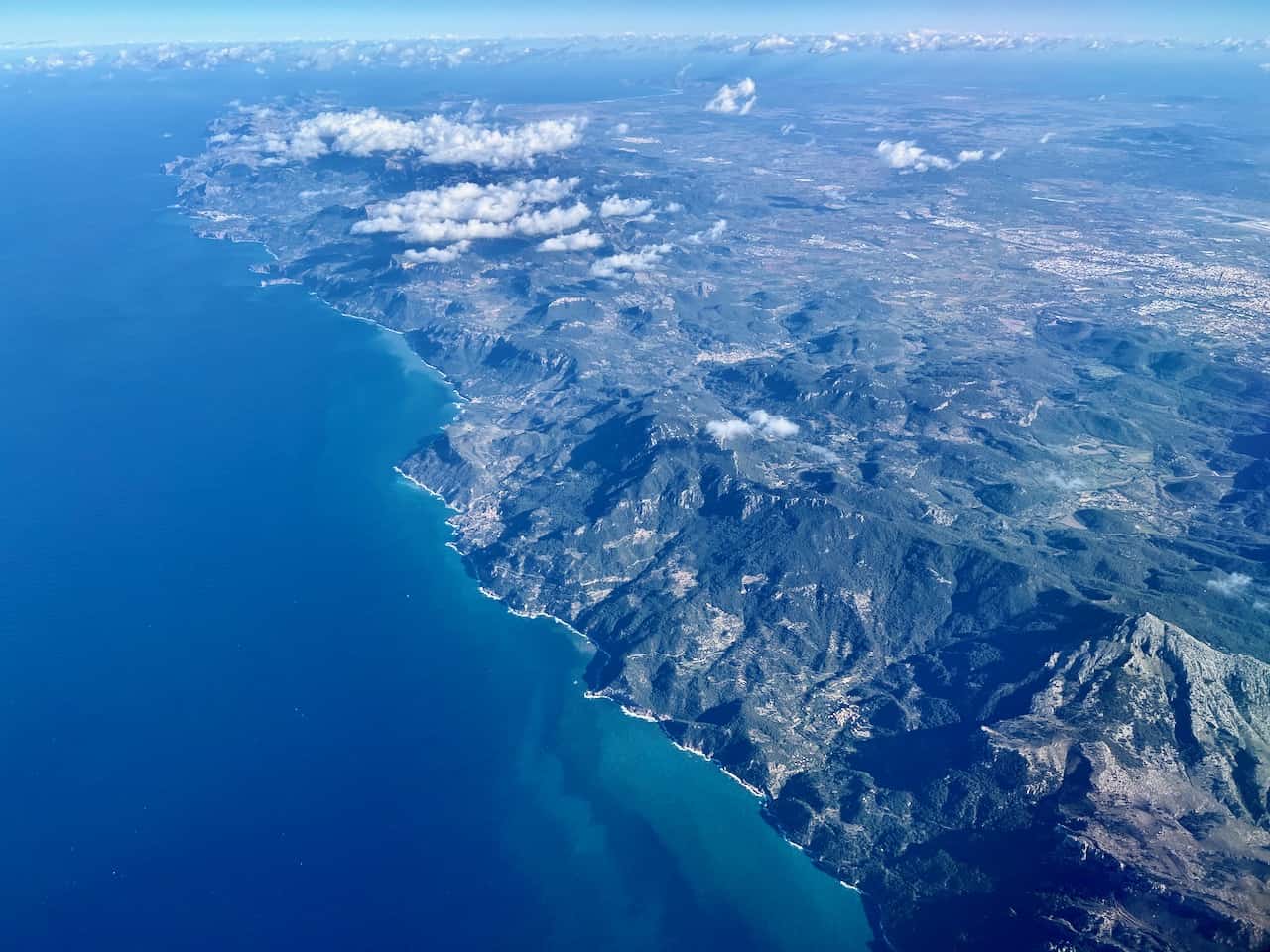 Plane Views: Mallorca, Spain