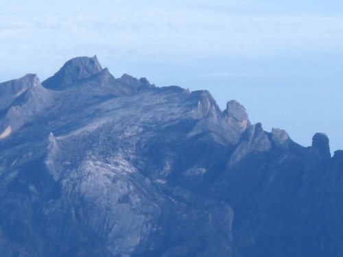 Plane views: Mount Kinabalu