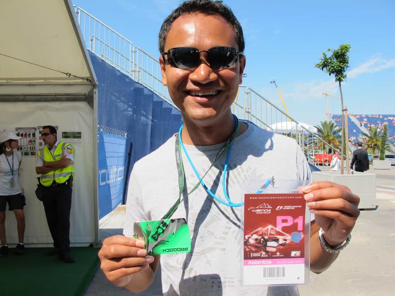 Behind the scenes of the Valencia Formula One Grand Prix