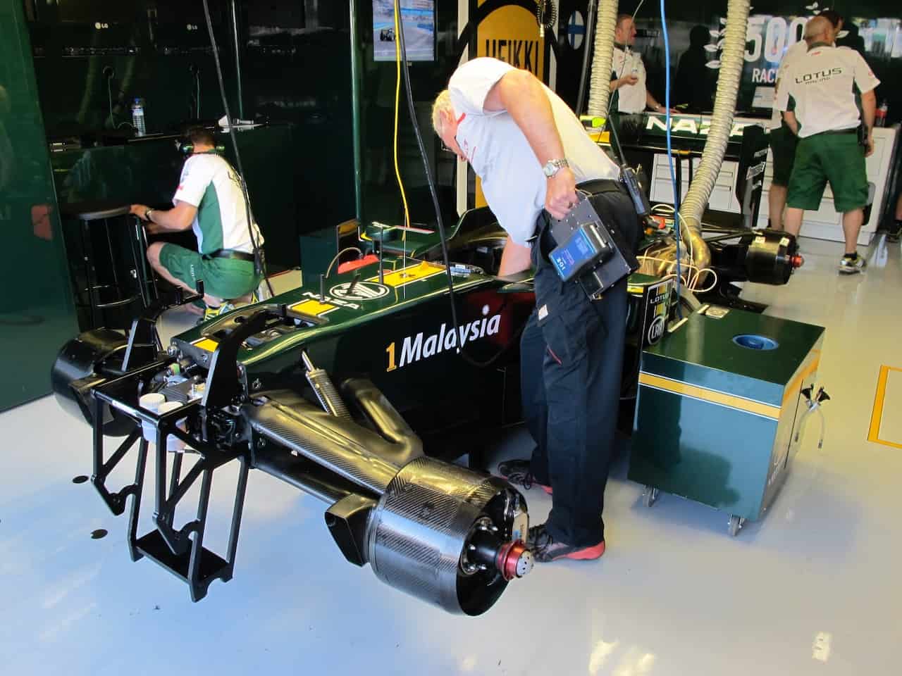 Behind the scenes of the Valencia Formula One Grand Prix