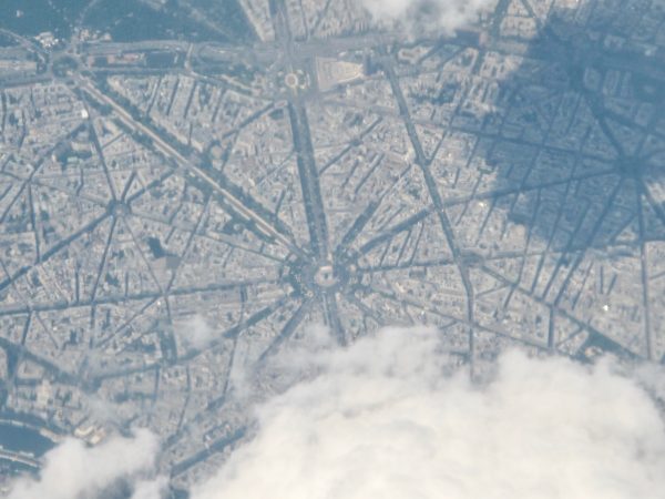 Views from Paris from a plane window | Velvet Escape