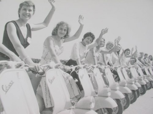 The history of the Vespa at the Piaggio Vespa Museum
