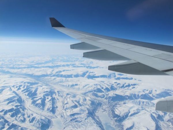 Incredible plane window views from around the world