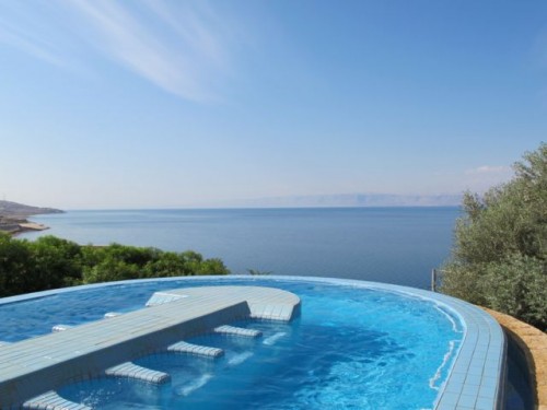 The experience of floating in the Dead Sea