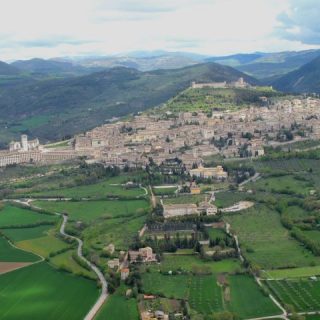 An incredible view of Mt. Vesuvius from a plane window