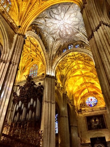 The historic architecture of Sevilla