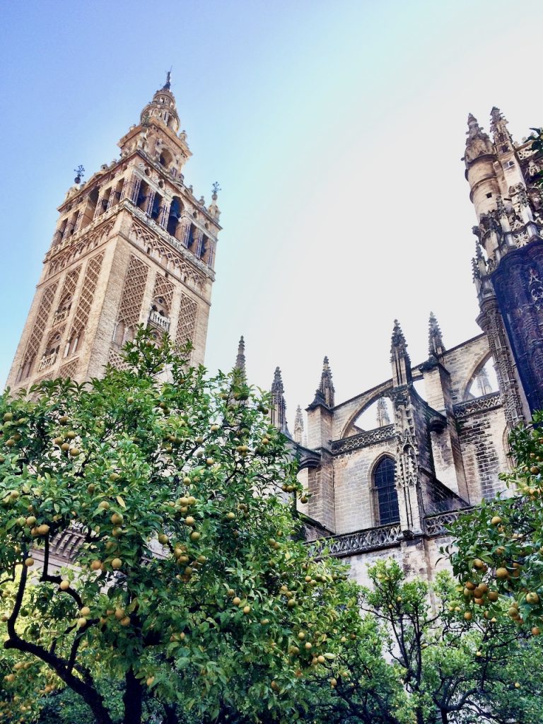 The historic architecture of Sevilla
