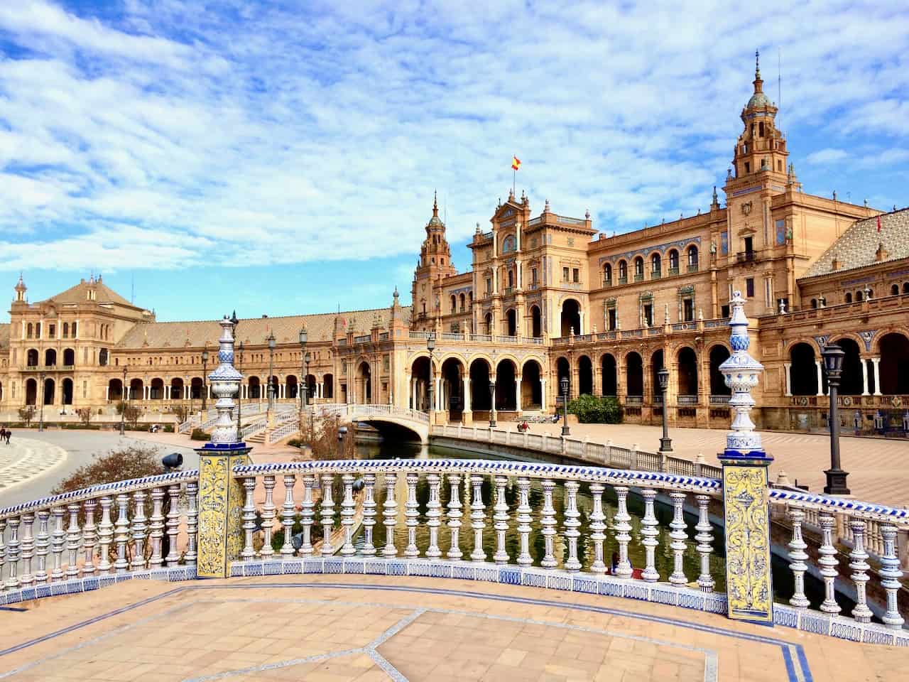 The historic architecture of Sevilla