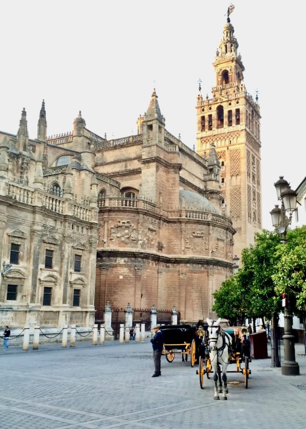 The historic architecture of Sevilla