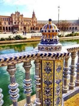 The historic architecture of Sevilla