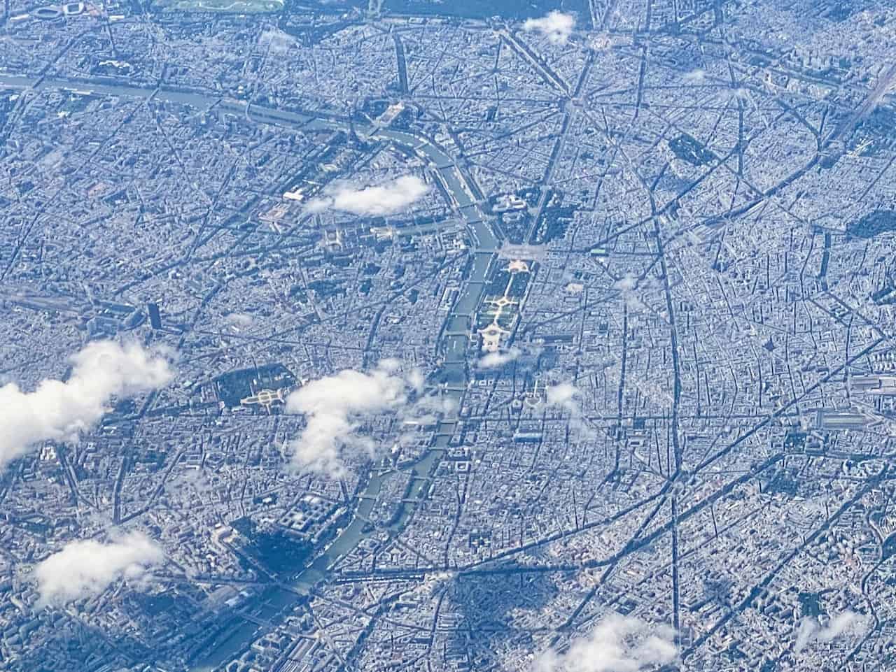 Incredible plane window views from around the world
