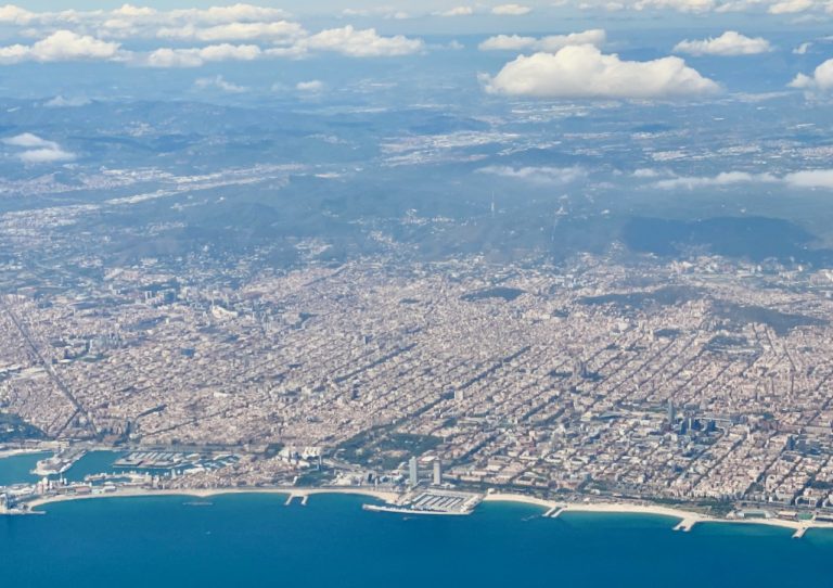 Incredible plane window views from around the world