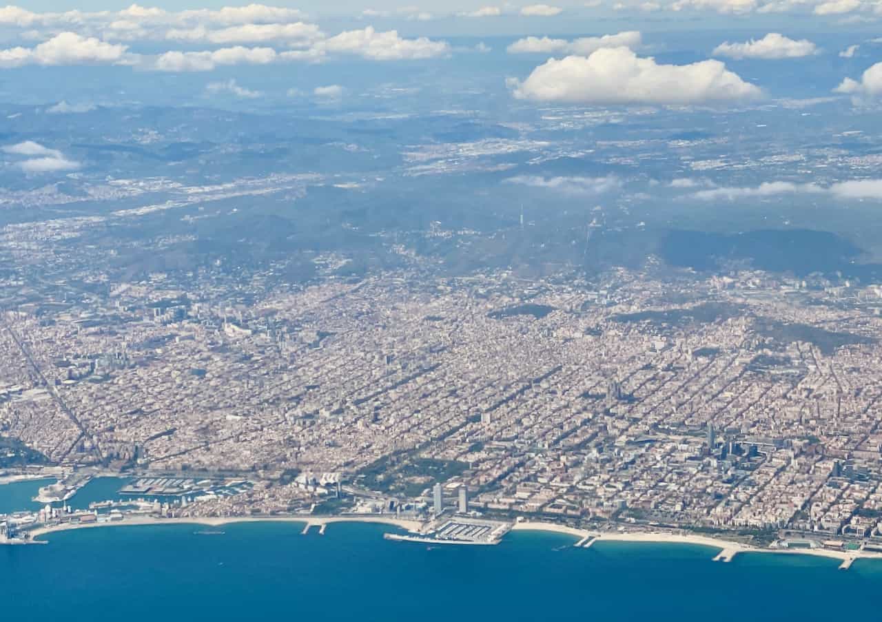 Incredible plane window views from around the world