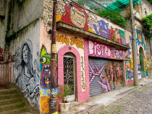 Cool street art in Rio de Janeiro | Velvet Escape