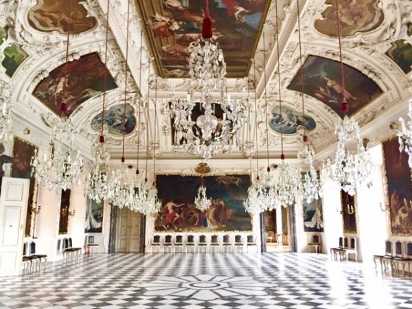 The treasures of Schloss Eggenberg or Eggenberg Palace in Graz, Austria