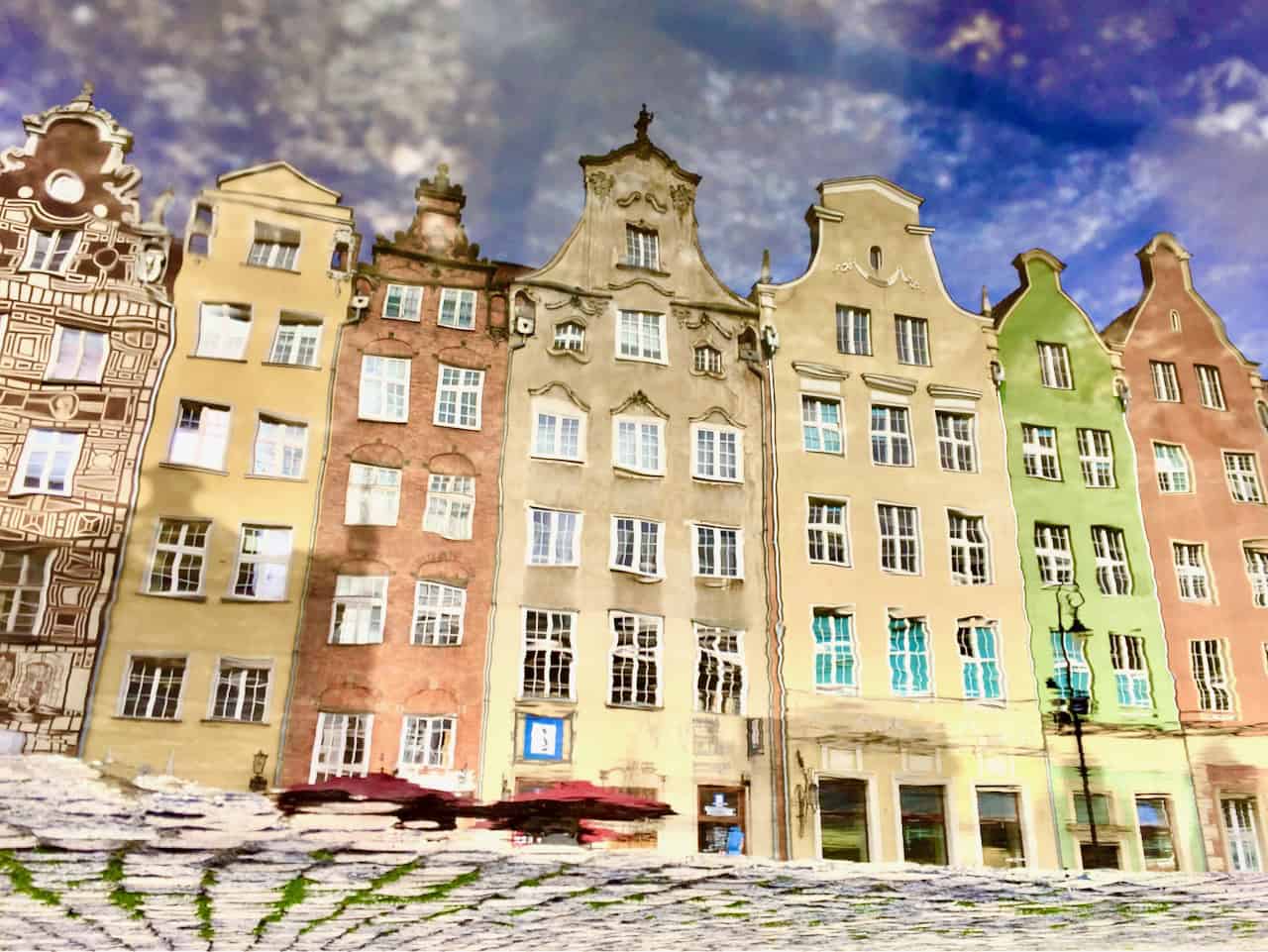 The history and architecture of the Gdansk Old Town in photos