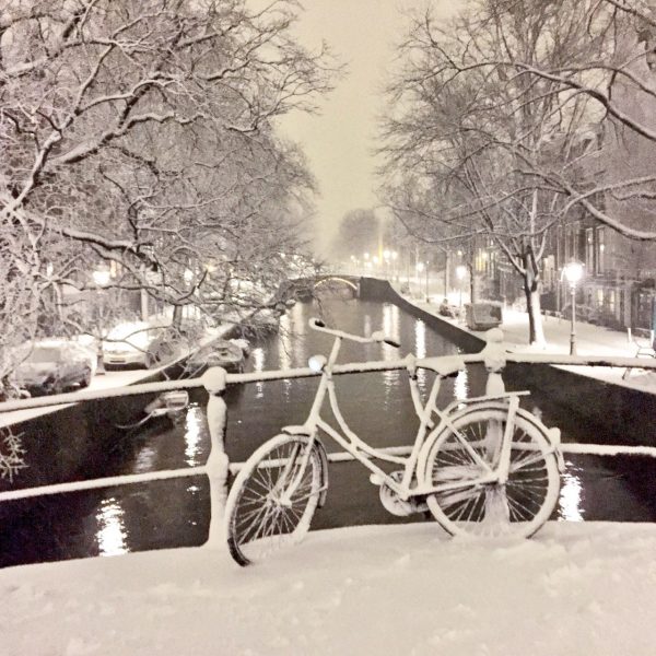Photos of winter in Amsterdam