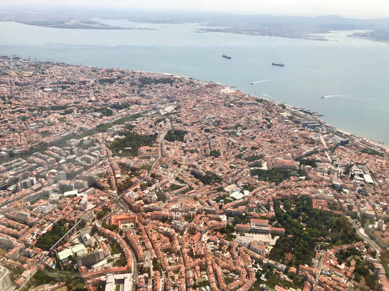 Incredible plane window views from around the world