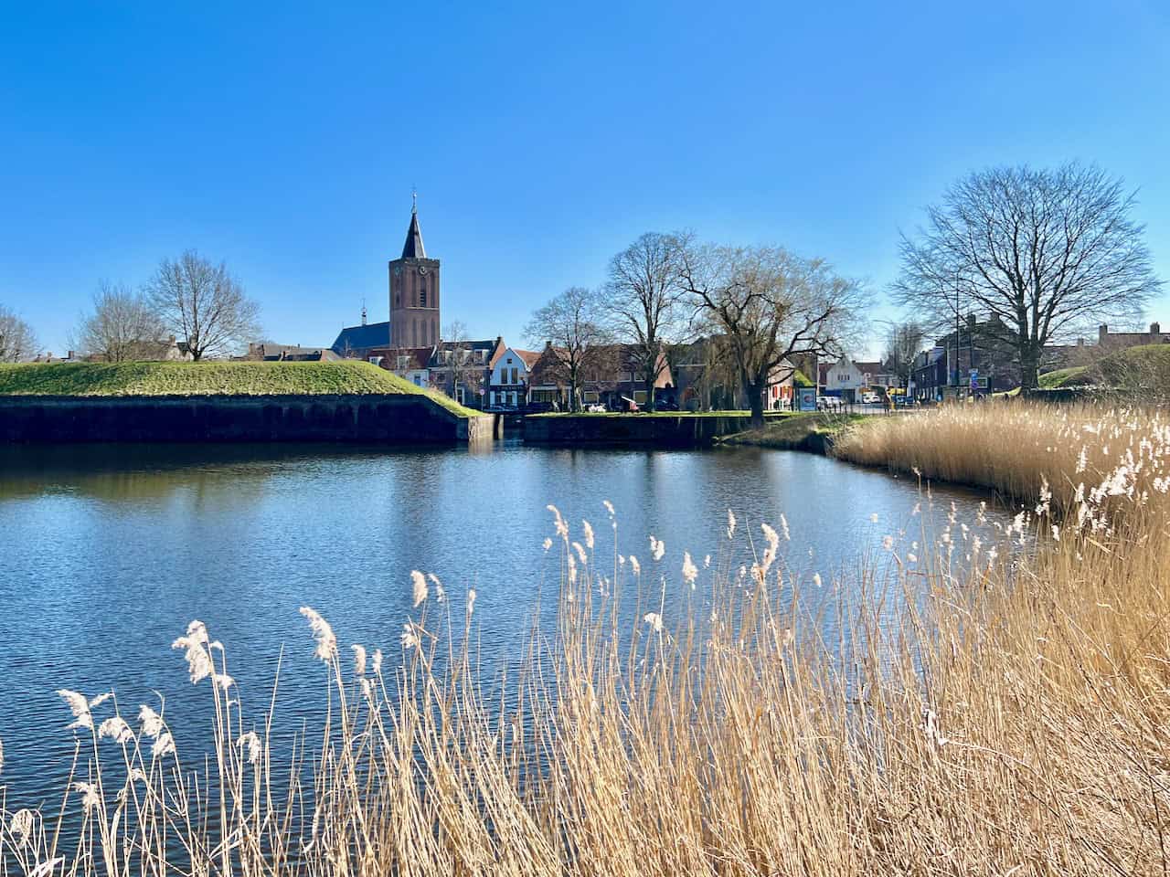 A view of Naarden Vesting, a star-shaped fortress | Velvet Escape