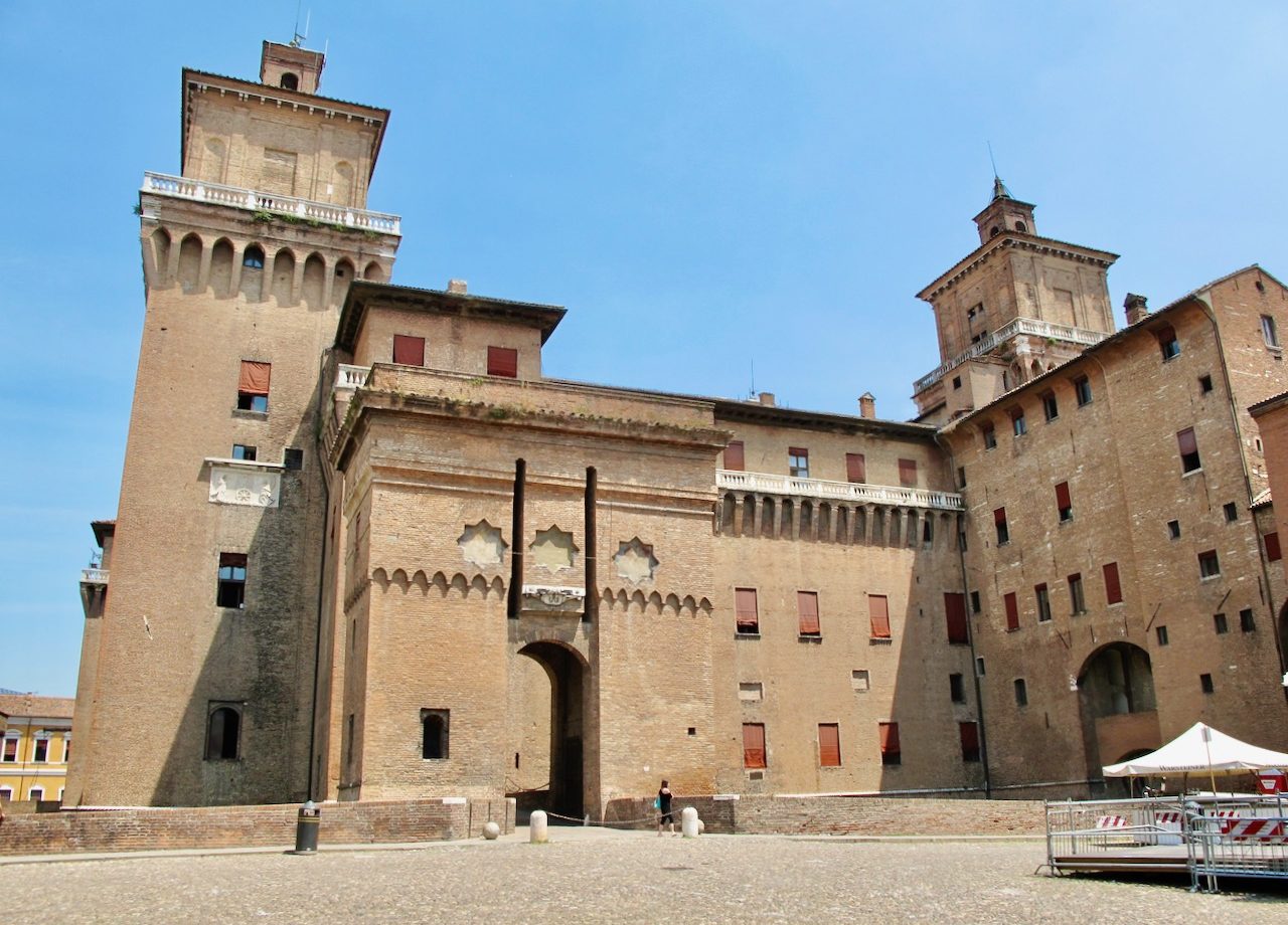 Castello Estense Ferrara Earthquake Map A Walk Through Ferrara, Italy